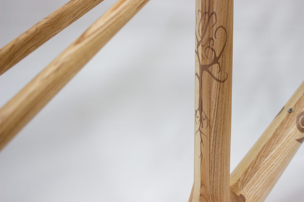 TWMPA Wooden Frame with Nordic Viking Airbrushed Artwork